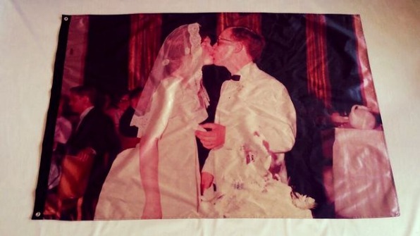 Custom Wedding Flags - Personalized Decor Touch