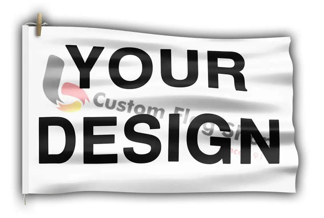 Custom Rectangular Flag - Unleash Your Identity with 100% Customization